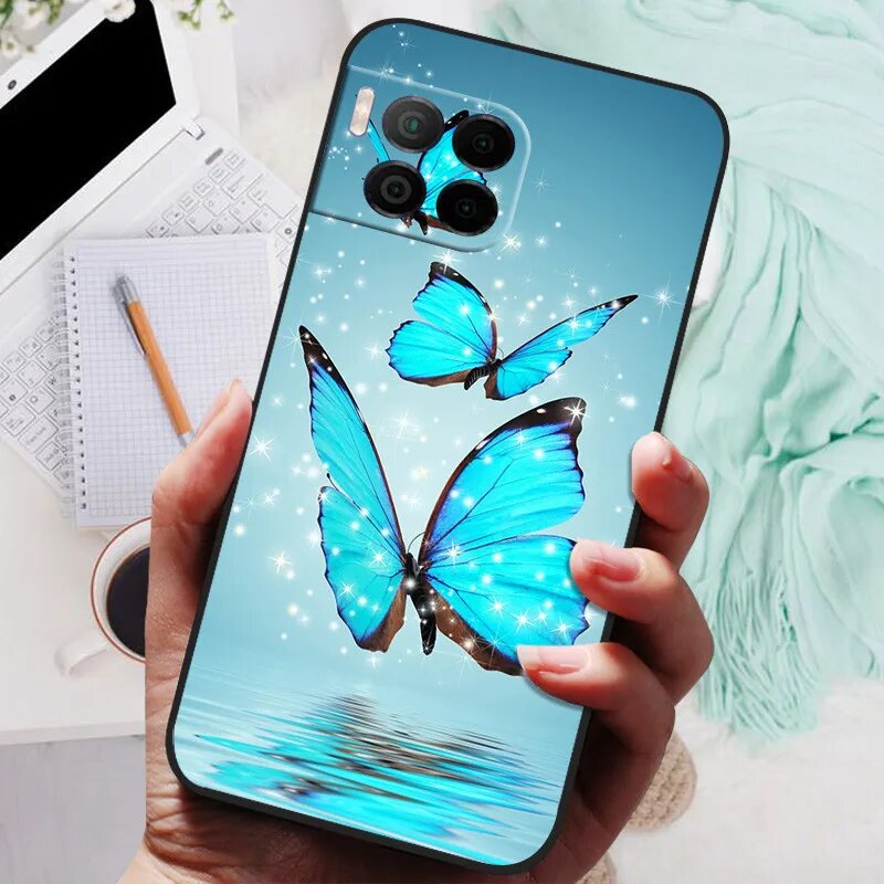 Чехол для T-Mobile REVVL 7 Pro, синий, силикон