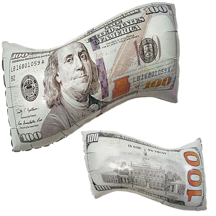 Воздушный шар из фольги. Фигура, Доллары (26'/66 см, CHN)