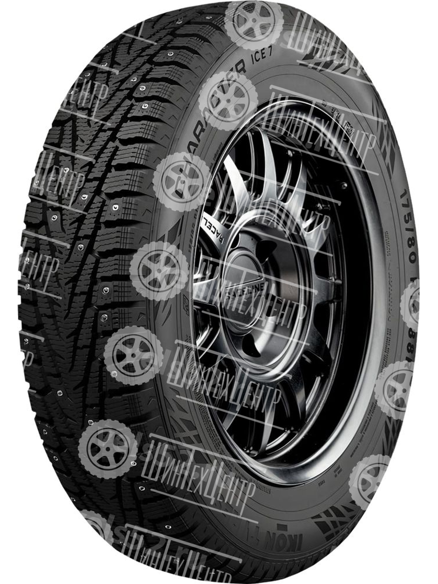 Шина 215/50R17 95T Xl Ikon Tyres Character Ice 7 Шип Зимняя для автомобилей любых видов