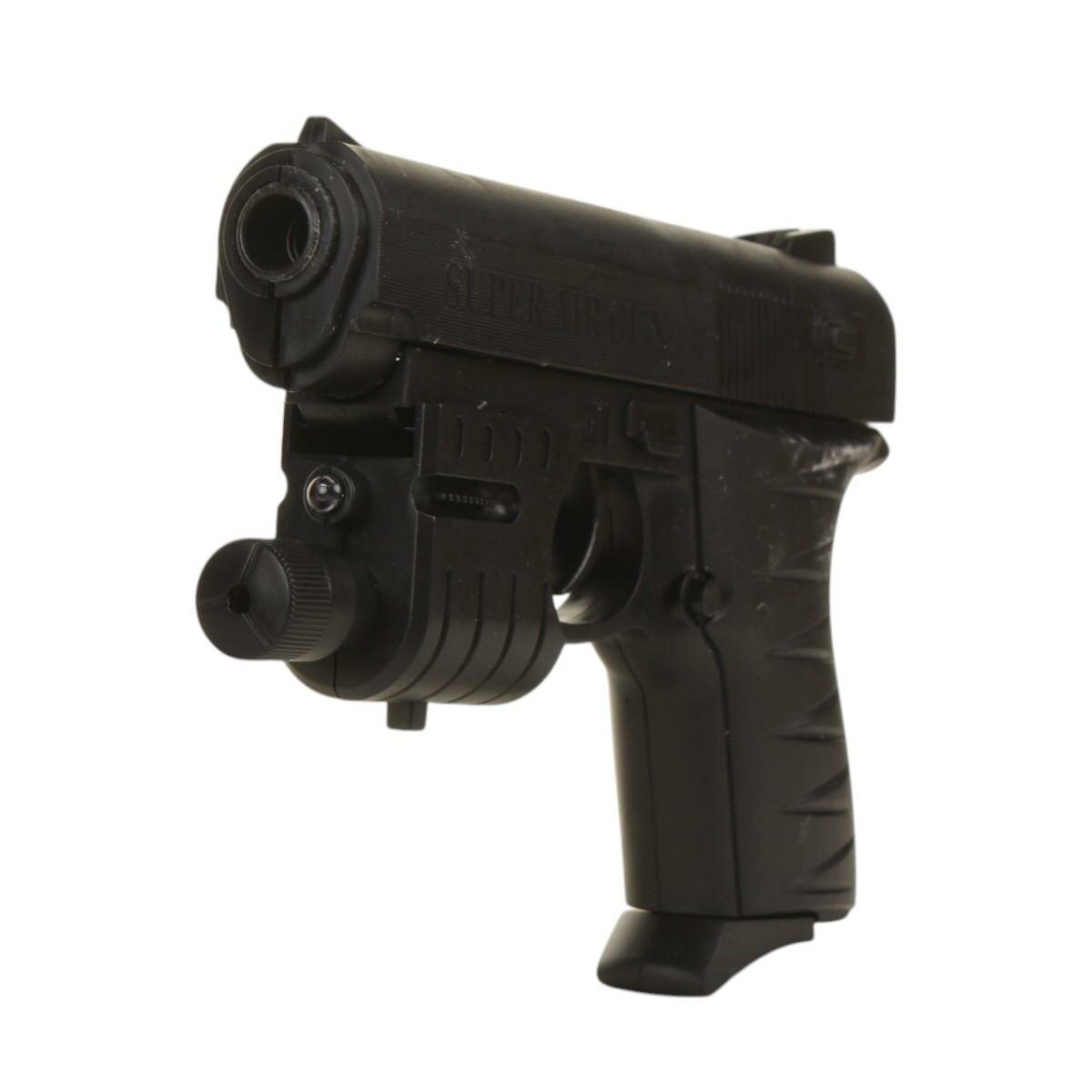 Игрушечный детский пистолет, черный, с лазерным прицелом, для детей от 3 лет