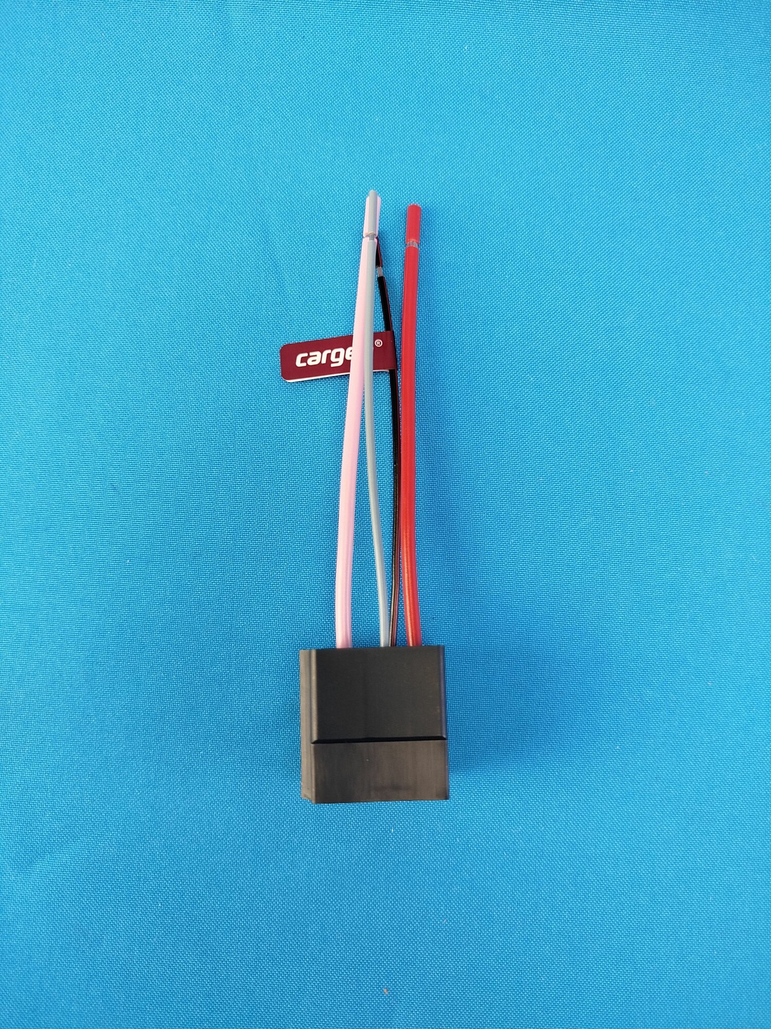 Колодка с проводами "Cargen" для а/м ВАЗ 2110 к реле 4-х контактному реле серии 71.3747 12В 50А/24В 30А