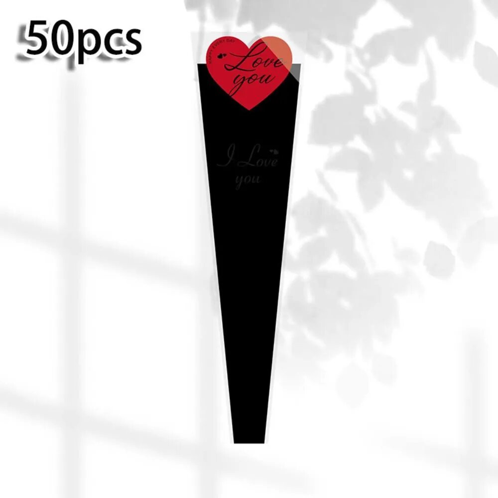 50 штук Упаковочный чехол для букета