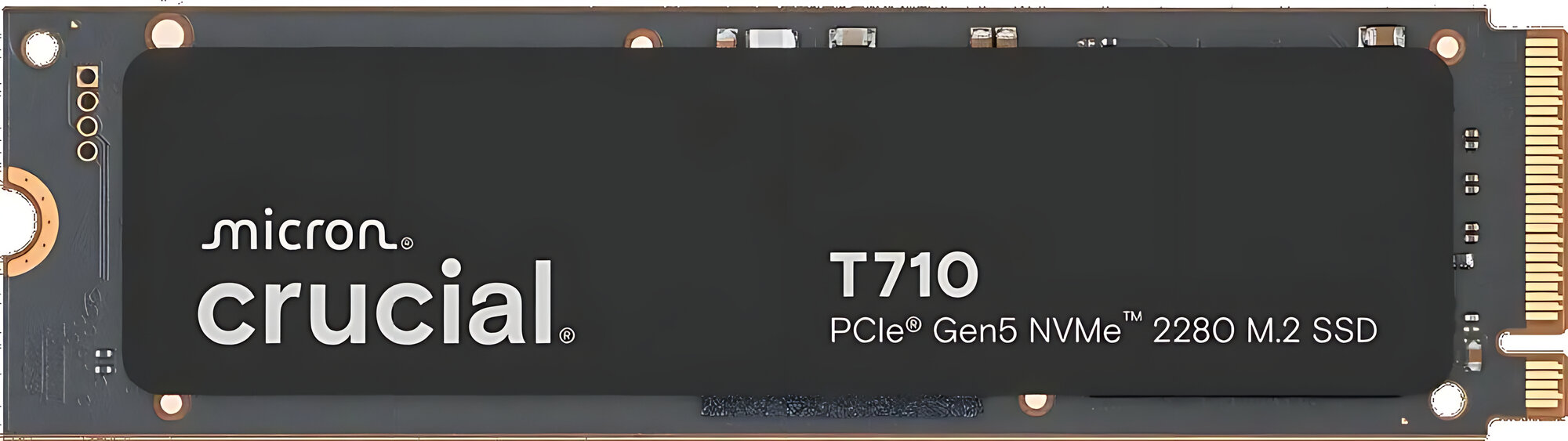 Жесткий диск SSD M.2 2Tb Crucial T710, 14500/13800MBs, 2300000 IOPS, 3D TLC NAND, 2280, PCI-E 5.0x4 (CT2000T710SSD8)