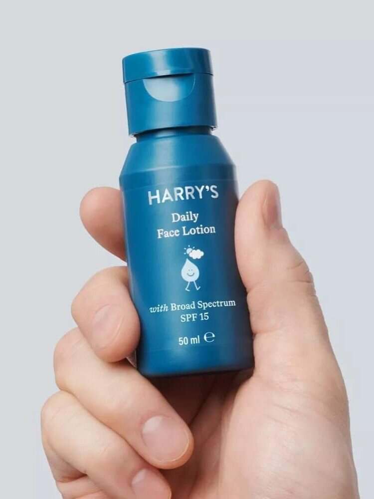 Harry's Увлажняющий мужской крем для лица с SPF 15, 50 мл быстро впитывающийся
