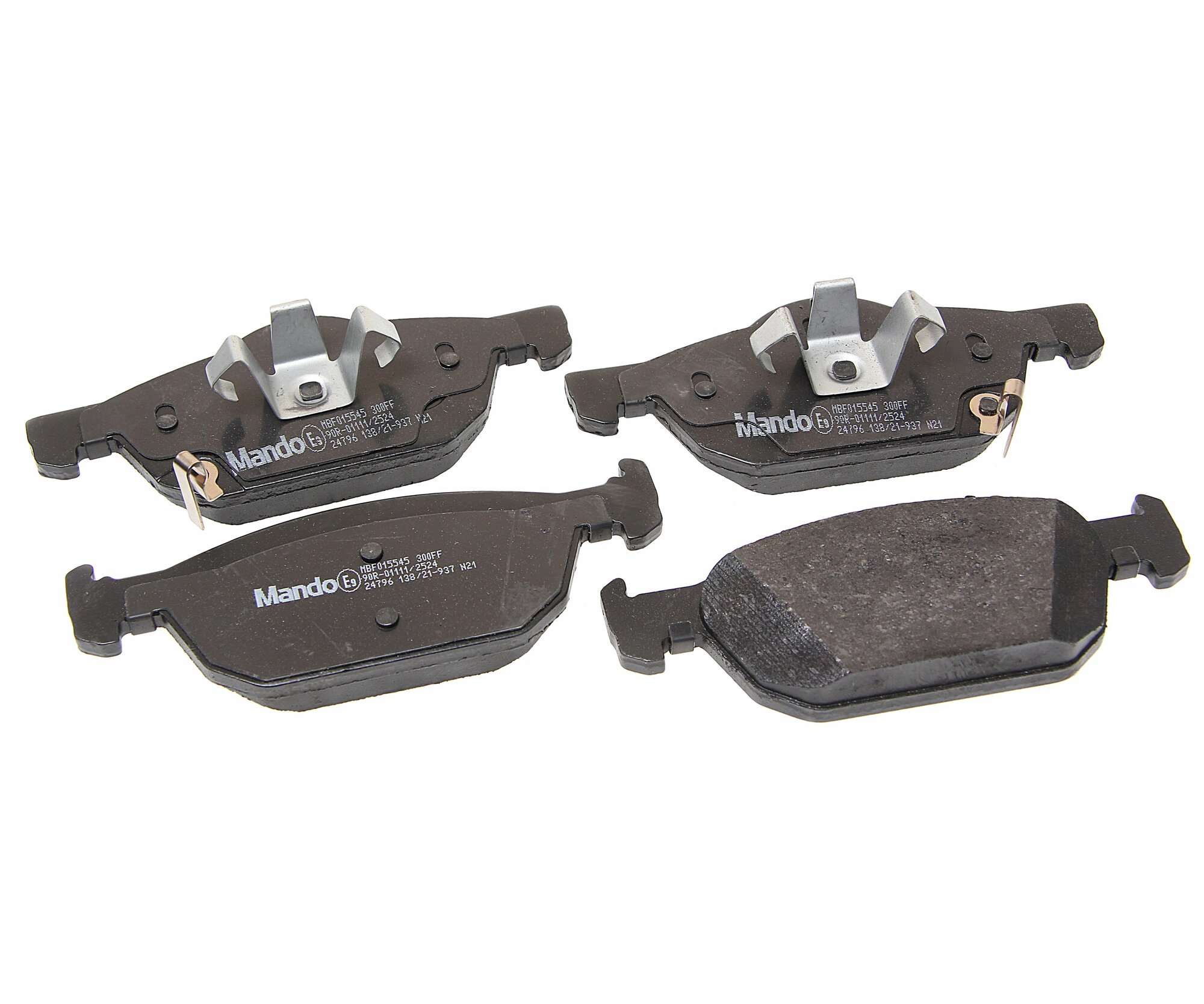 Колодки тормозные HONDA Accord 9 (2.0/2.4) (MКПП) (08-) передние (4шт.) MANDO