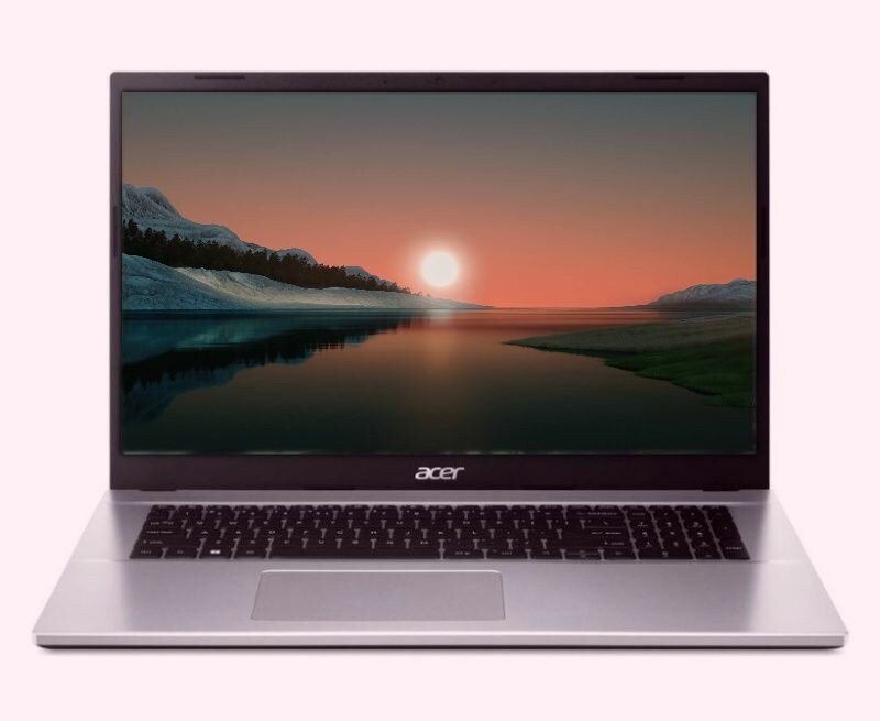 Ноутбук Acer Intel Core i3 4,4ГГц 6 ядер. 17' 1920x1080 Intel HD Graphics Windows 11 Pro Русская раскладка
