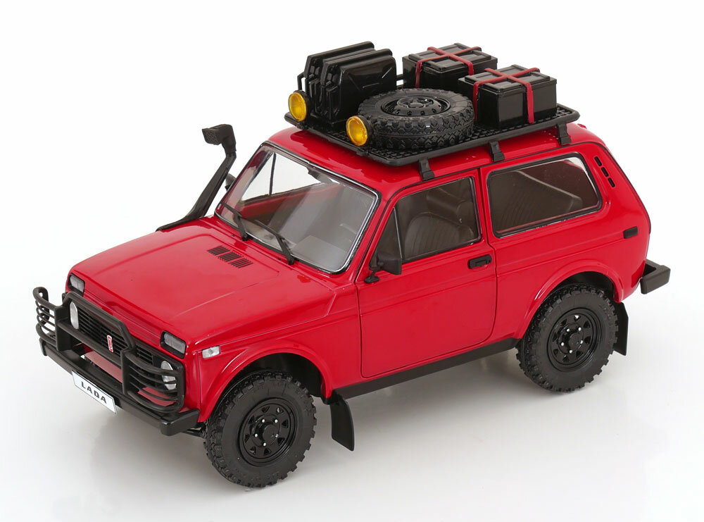 Модель коллекционная SOLIDO Волжский автомобиль lada niva with roof rack 1980 red / лада нива красный