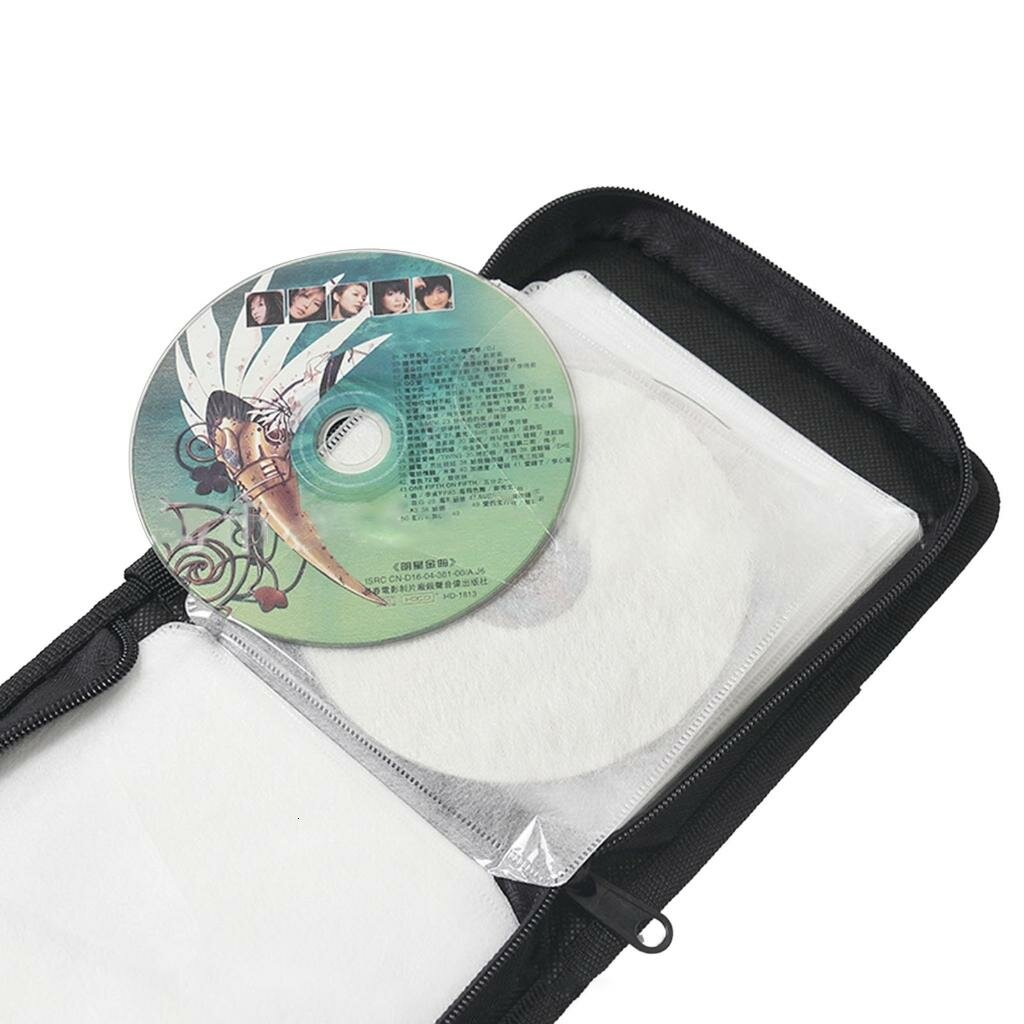 Чехол для дисков CD/DVD, Черный — фото 1
