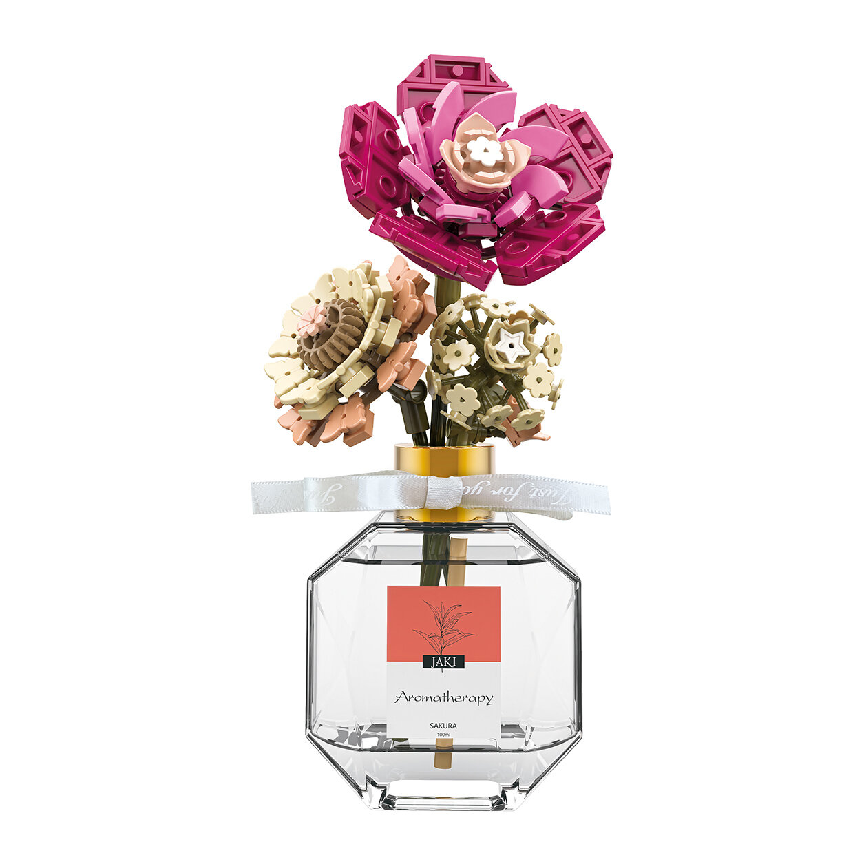 Конструктор ароматерапия букет унисекс JAKI Block Flower Series JK2503