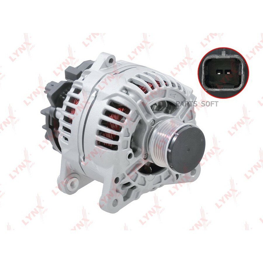 Генератор NISSAN Almera (G15), Juke, Micra (K12), Note (E11), Qashqai (J10), Tiida (C11) / RENAULT Duster, Megane II от официального дистрибьютора, LYNXAUTO, артикул EA1126