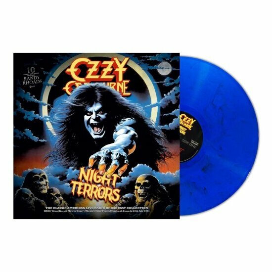 Виниловая пластинка EU Ozzy Osbourne - Night Terrors, Montreal 1981 (Blue Marble Vinyl)