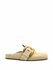 Мюли BALMAIN Buckled flat mules, размер 38.5, разноцветный