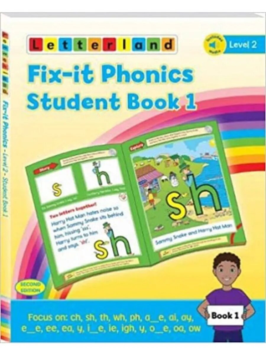 Fix-it Phonics (2nd Edition) Level 2 Student Book 1 | Student Book Level 2 часть 1.