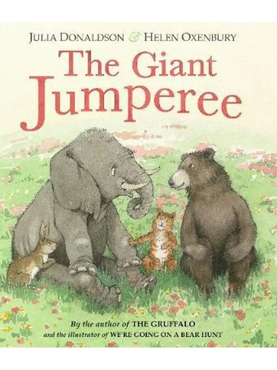 The Giant Jumperee книга с картинками для детей | Кто же скрывается в темноте?