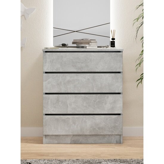 Комод деревянный Letta для вещей узкий