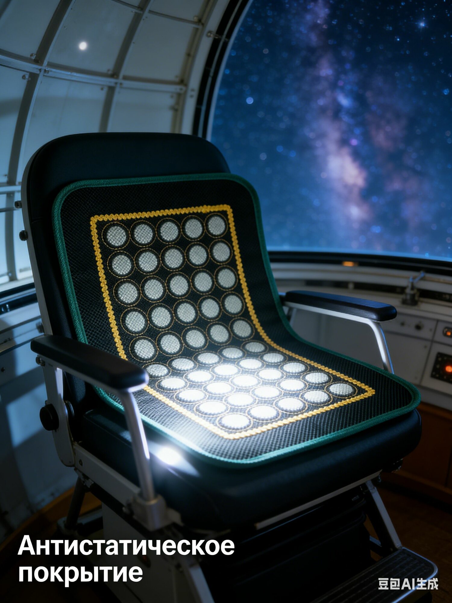 Автомобильная накладка на сиденье (Нефрит), массажный коврик в машину, дышащая накидка от пота и холода