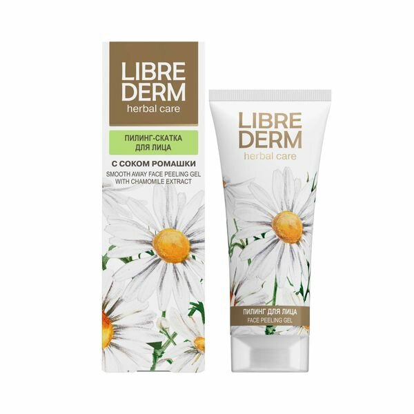 Пилинг-скатка для лица с ромашкой Librederm/Либридерм 75мл