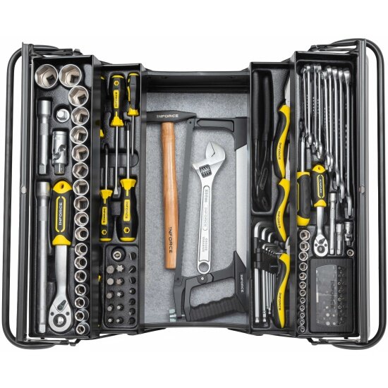 Inforce Универсальный набор инструмента 131 предмет 06-25-08