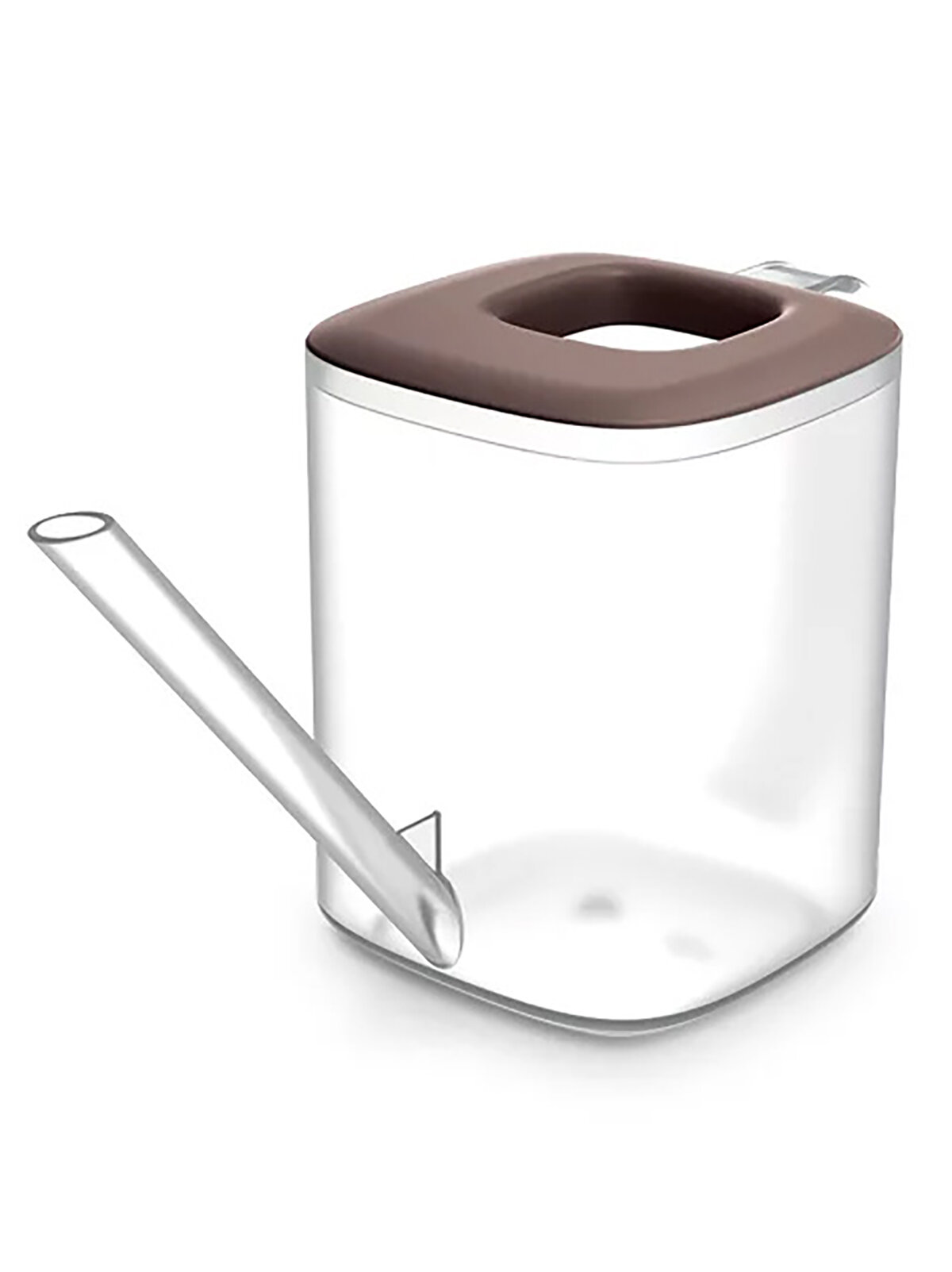 Лейка для цветов комнатных Prosperplast Tubi 1 л, пластик, марсала