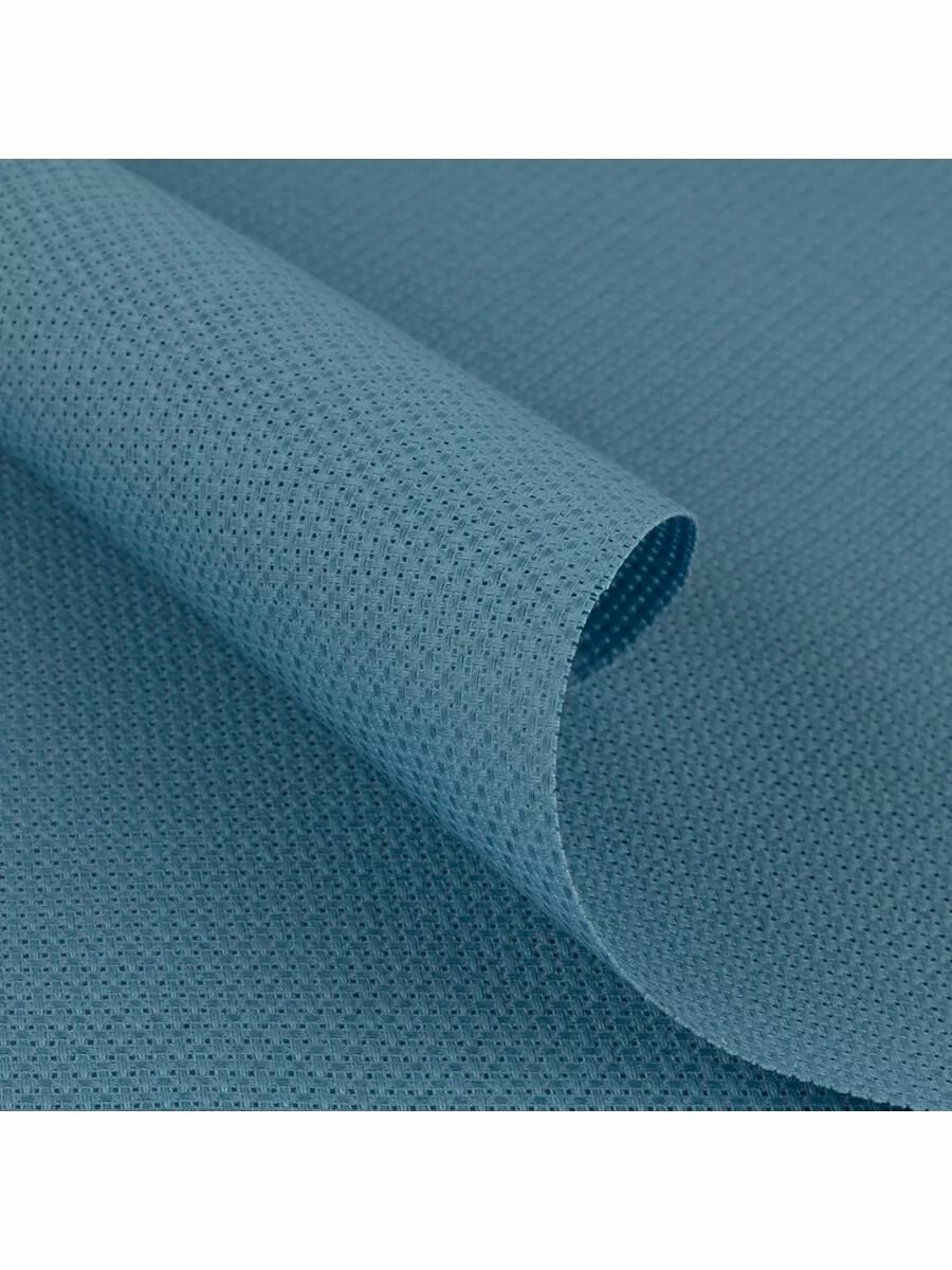 Канва Aida 14 ct. цвет голубой, размер: 25x50 см.