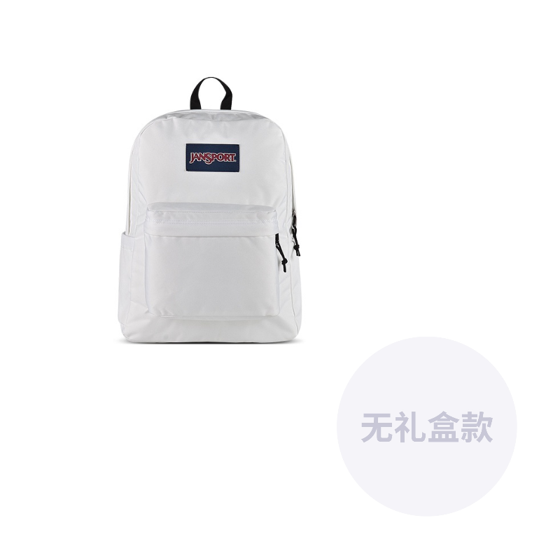 Полиэстеровый рюкзак унисекс JanSport модель 5589159, цвет белый