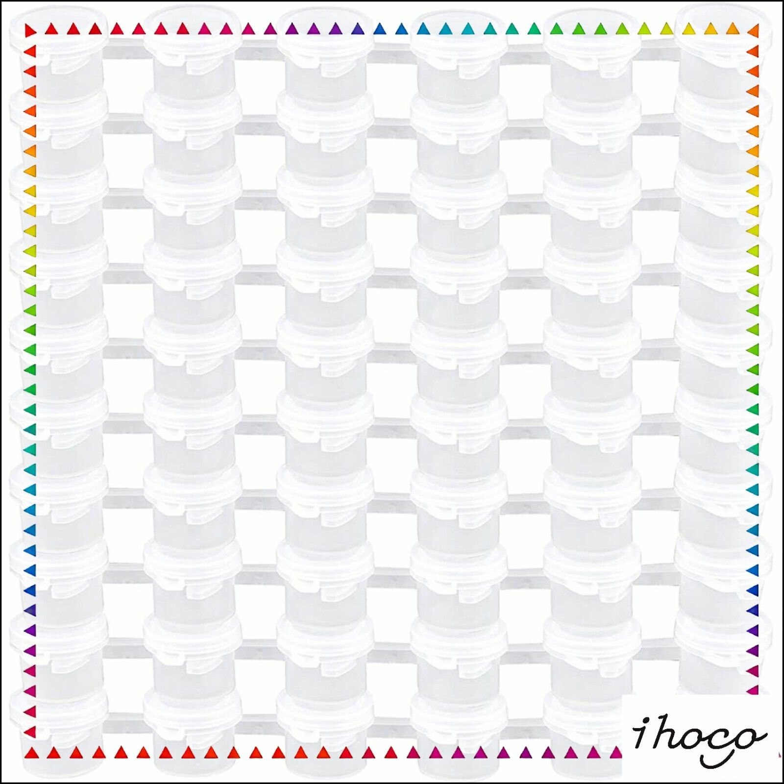 Набор для творчества из 60 пустых банок с 10 полосками, удобный премиум аксессуар для рисования в классе