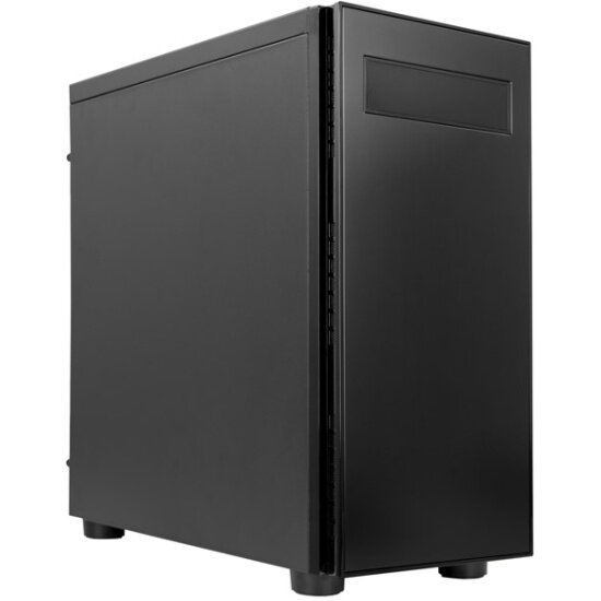 Корпус Chieftec HAWK AL-02B-OP без БП черный