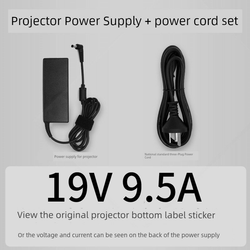 Машина для проектора гаек JMGO G9/O1/G7S, адаптер источника зарядки, линейная вилка 19V4.74A, трансформатор