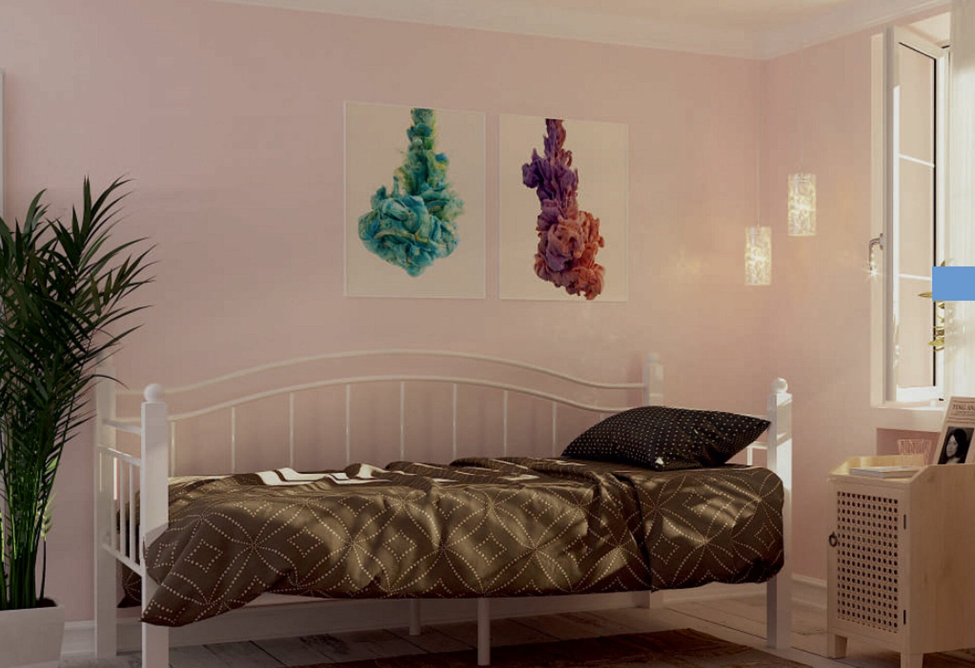 Кровать кованая "Грация 8"