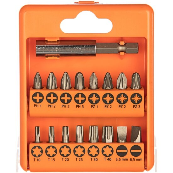 Набор бит Aeg Profi-Bit (17 предметов, 25 мм, Sl/Ph/Pz/Tx) 4932399495