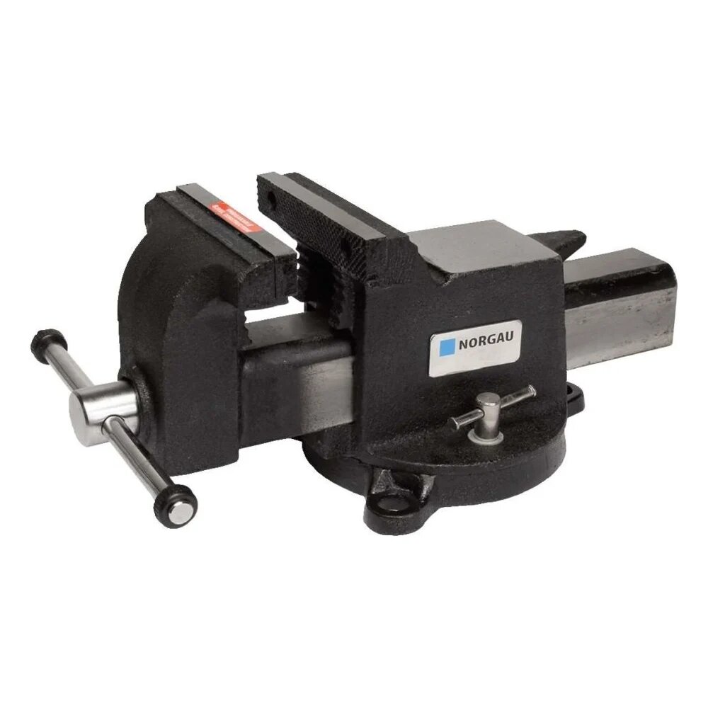NORGAU Тиски слесарные 175mm параллельные поворот, N410-175 073004175