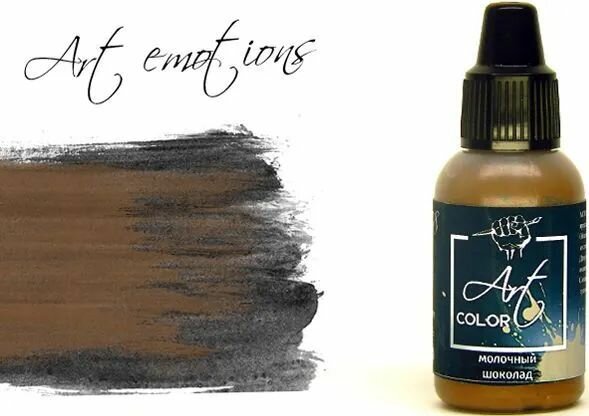 ART338 Краска акриловая Pacific88 Art Color 18 мл молочный шоколад (milk chocolate)
