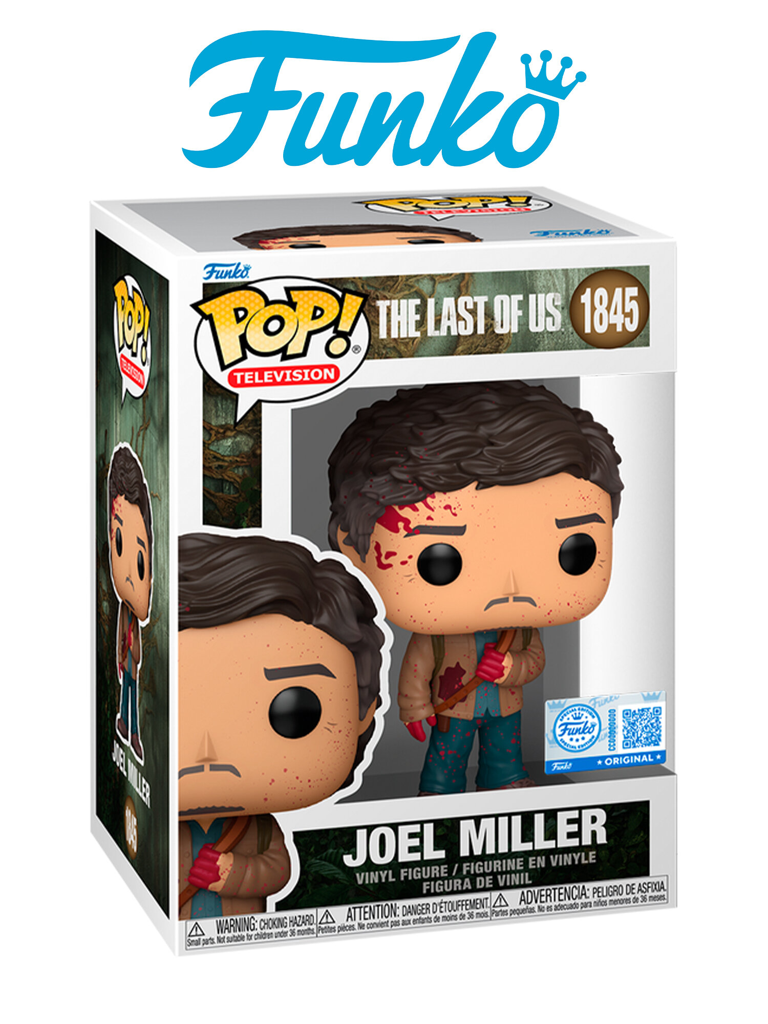 Фигурка Funko POP! Joel Miller (Bloody) (1845) The Last of Us
