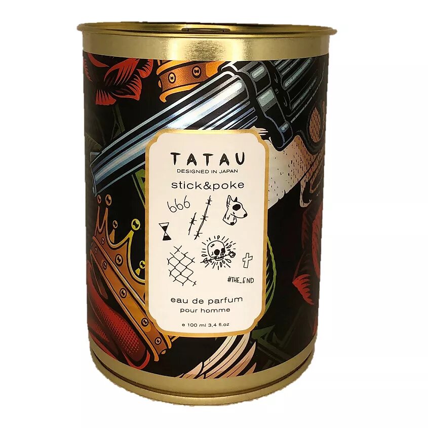 GENTY TATAU Stick & Poke, Парфюмерная вода, спрей 100 мл