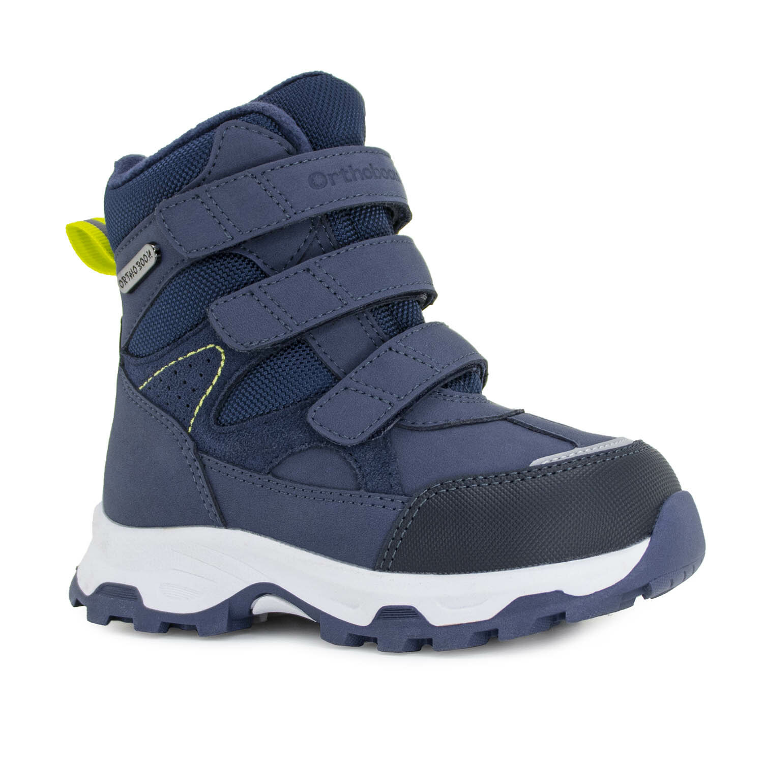 Обувь ортобум ортопедическая детская (п/сапожки шерсть) арт.67055-02 ледяной кобальт р.32