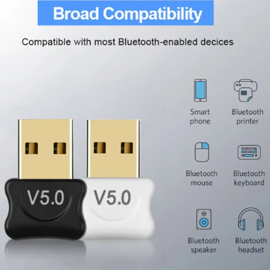 Bluetooth-адаптер MnnWuu USB 5.0 — фото 1