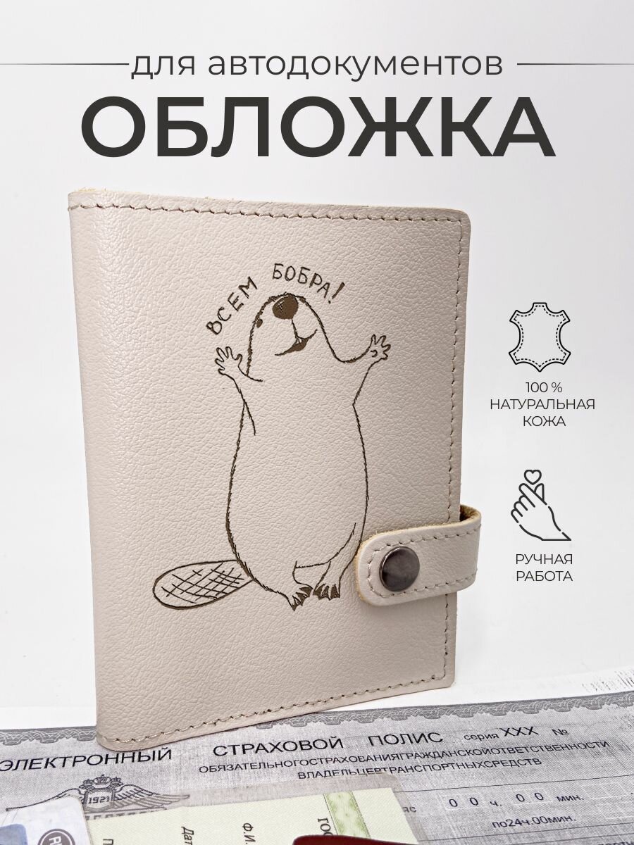 Обложка для автодокументов