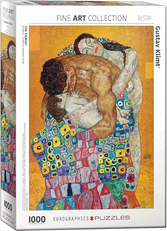 Пазл Eurographics - "Семья", Густав Климт, 1000 эл. - B07MKZCL5C