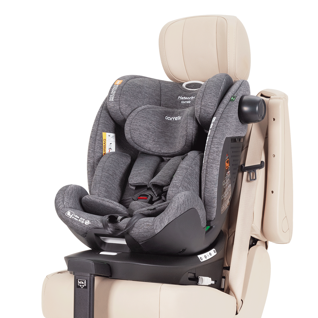 Автокресло Carrello Meteorit + Marble Grey с рождения до 36 кг
