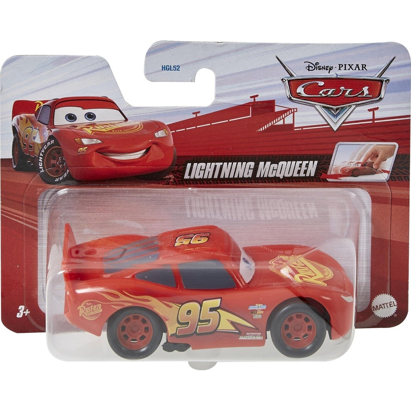 Машинка Cars Flash McQueen HGL51_HGL52, пластик, для мальчиков от 3х лет