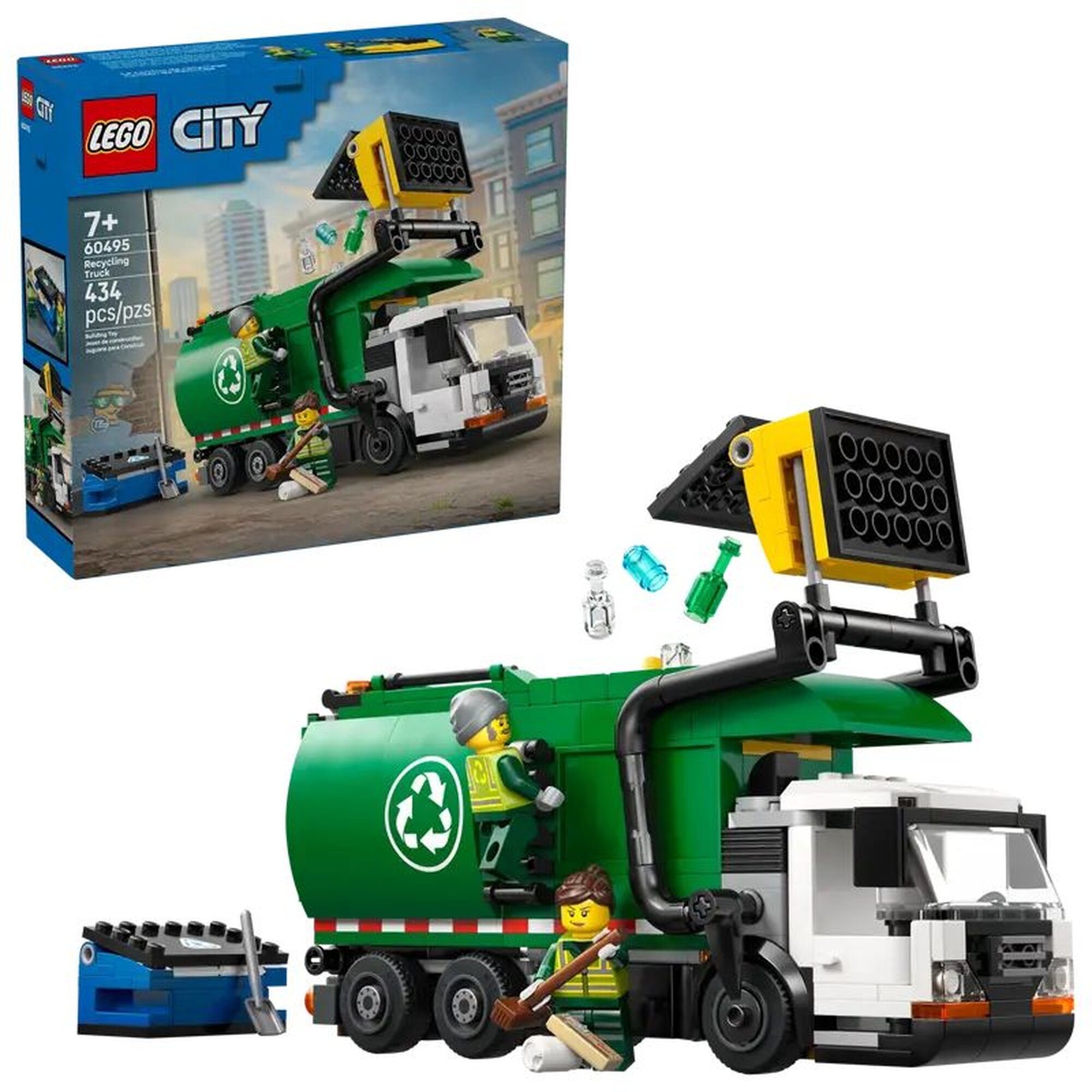 Конструктор LEGO CITY - Мусоровоз, 434 эл. - Лего Cити 60495