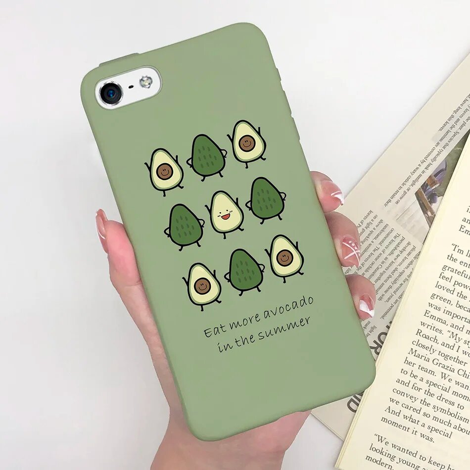 Чехол для iPhone 5/5S/5SE, MG23, зеленый, силикон