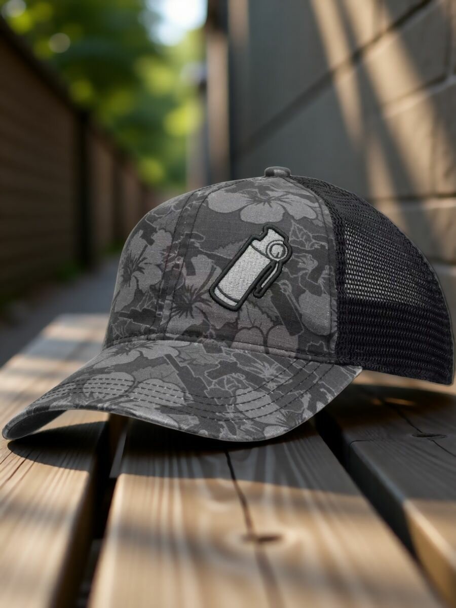 Бейсболка Helikon-Tex Hawaiian Trucker Cap, Dark Ops