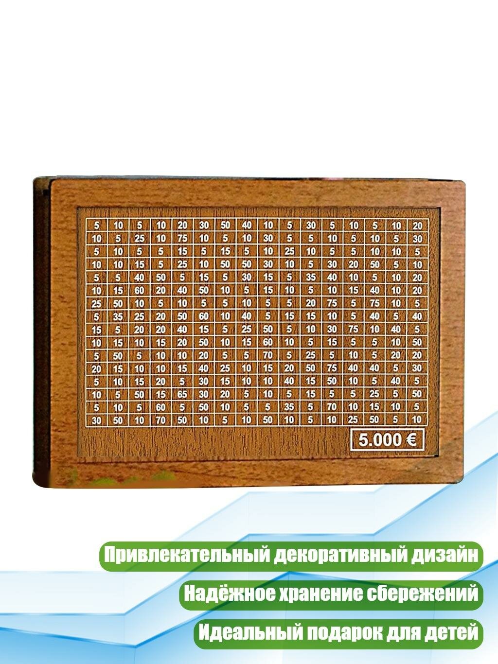 Деревянные копилки, 5000