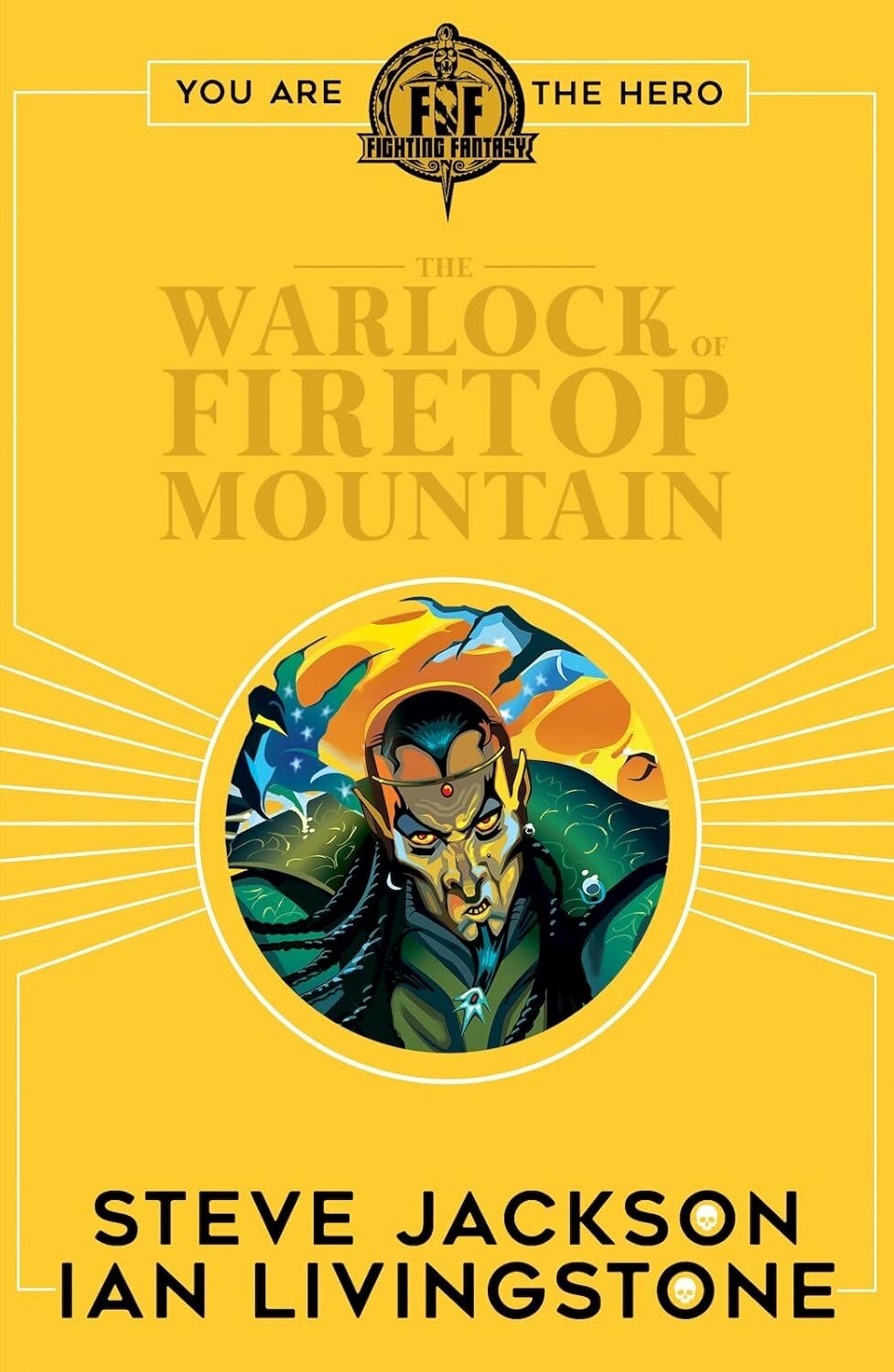 Книга Fighting Fantasy: The Warlock of Firetop Mountain на английском языке