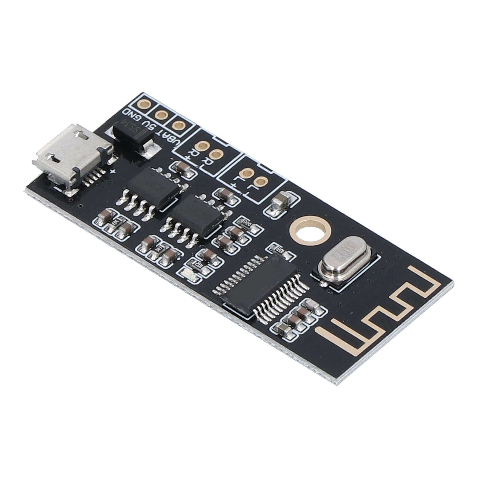 Цифровой усилитель звука, двухканальный, USB, для автомобиля