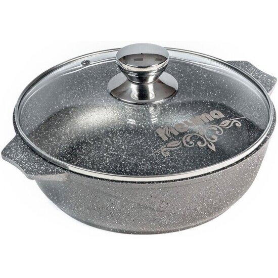 Жаровня с крышкой Мечта Посуда мечта Гранит, 4 л, 28 см