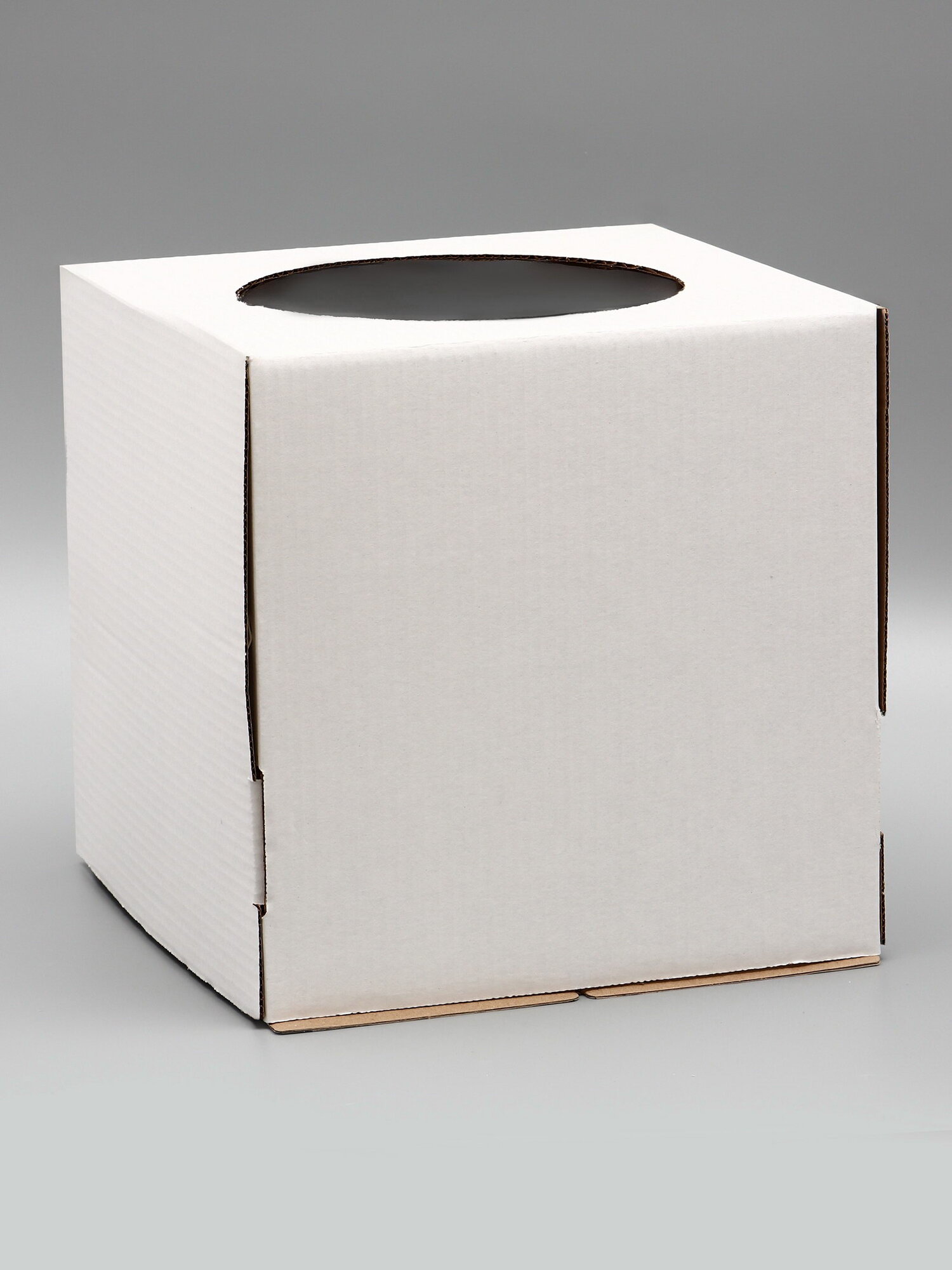 Коробка под торт с окном, белая, 30x30x30 см, вид упаковки: для тортов, 5 шт.