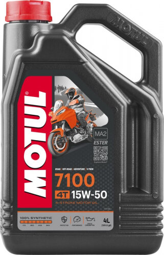 Моторное масло Motul 7100 ESTER 4T 15W-50 синтетическое 4л (ЕС)