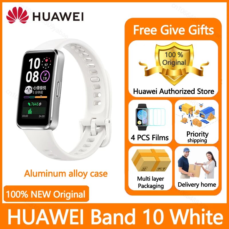Huawei Band 10 умные часы Aluminum alloy case